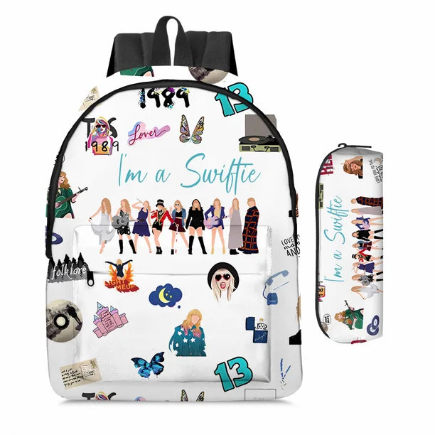 Taylor Swift - Backpack With Purse – Kryptonite Character Store Taylor Swift - Backpack With Purse – Kryptonite Character Store
