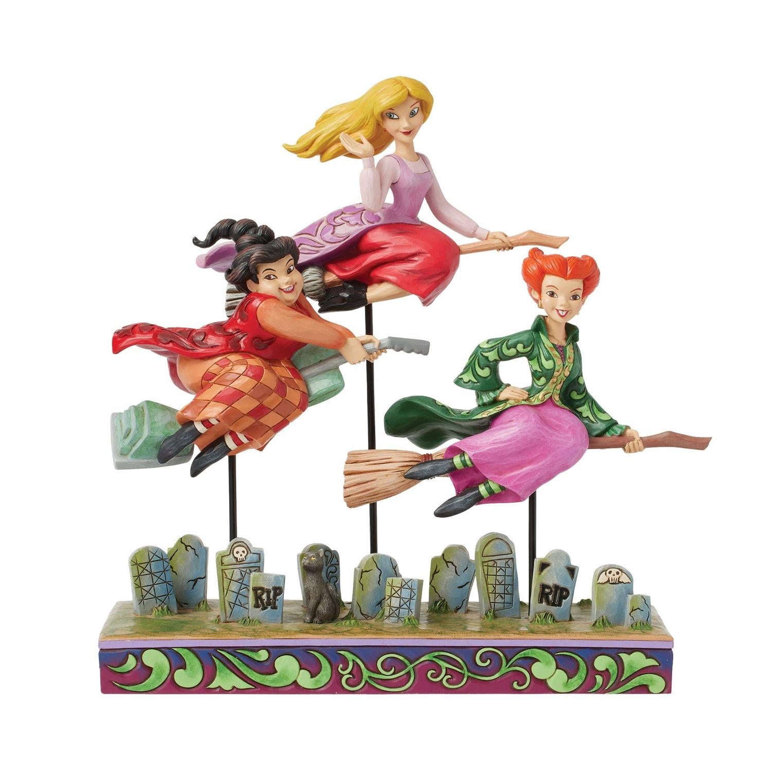 Enesco Hocus Pocus - Sanderson Sisters Flying Mini Figure – Kryptonite ...