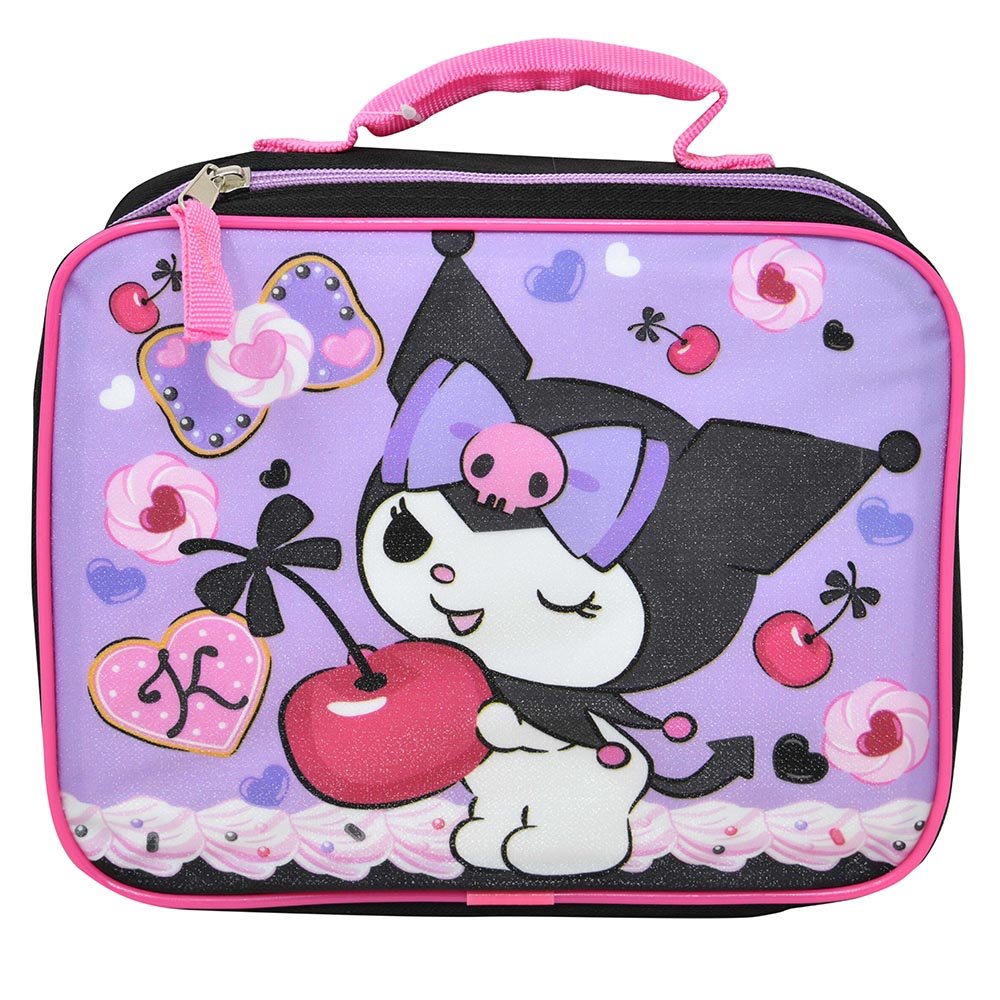 Hello Kitty Kuromi Rectangle Lunch Bag – Kryptonite Character Store