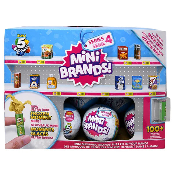 UPD Inc. 5 Surprise: Mini Brands - Toy Series 4 Single Random Mystery ...