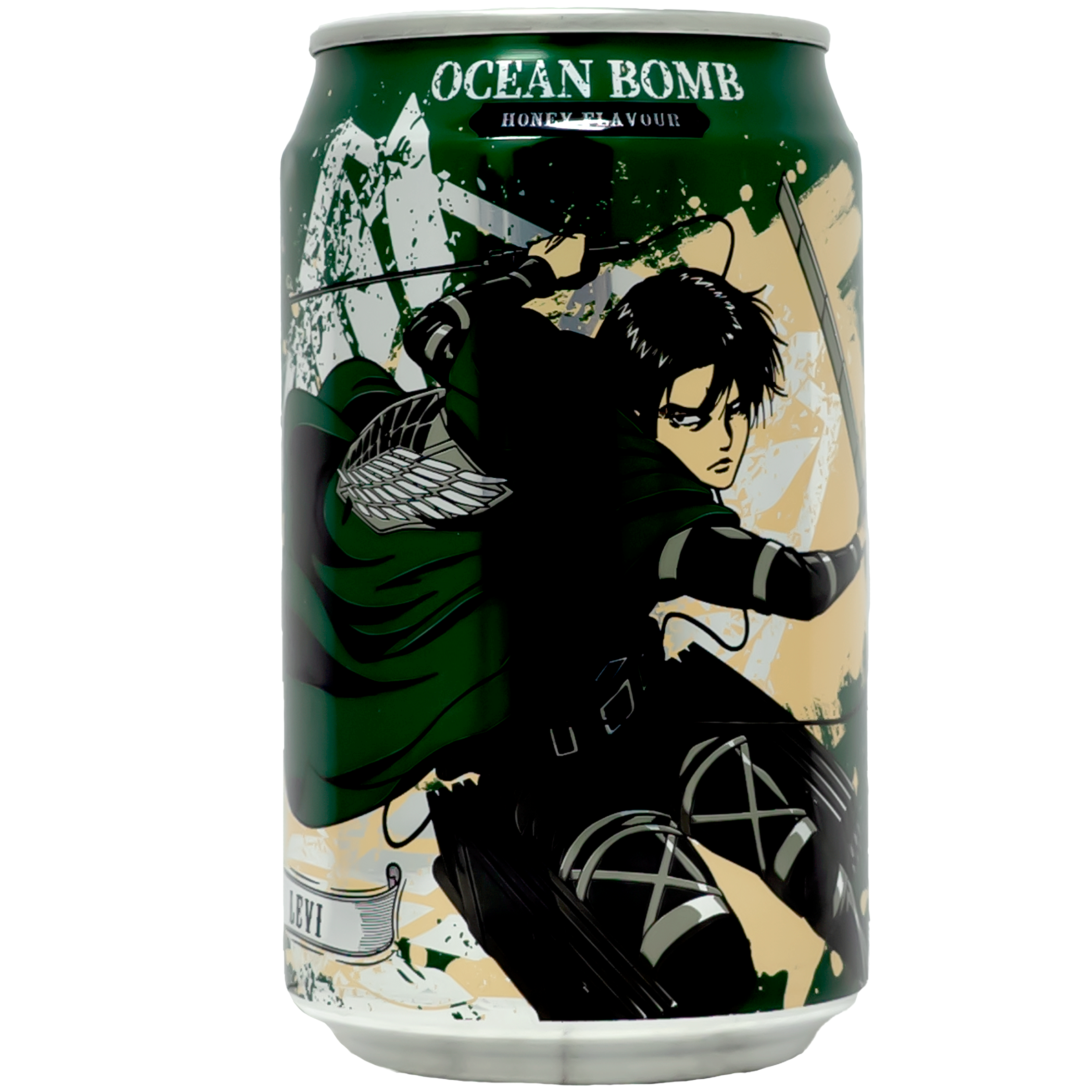 Attack on Titan - Ocean Bomb Honey Flavor Soda 330ml – Kryptonite ...