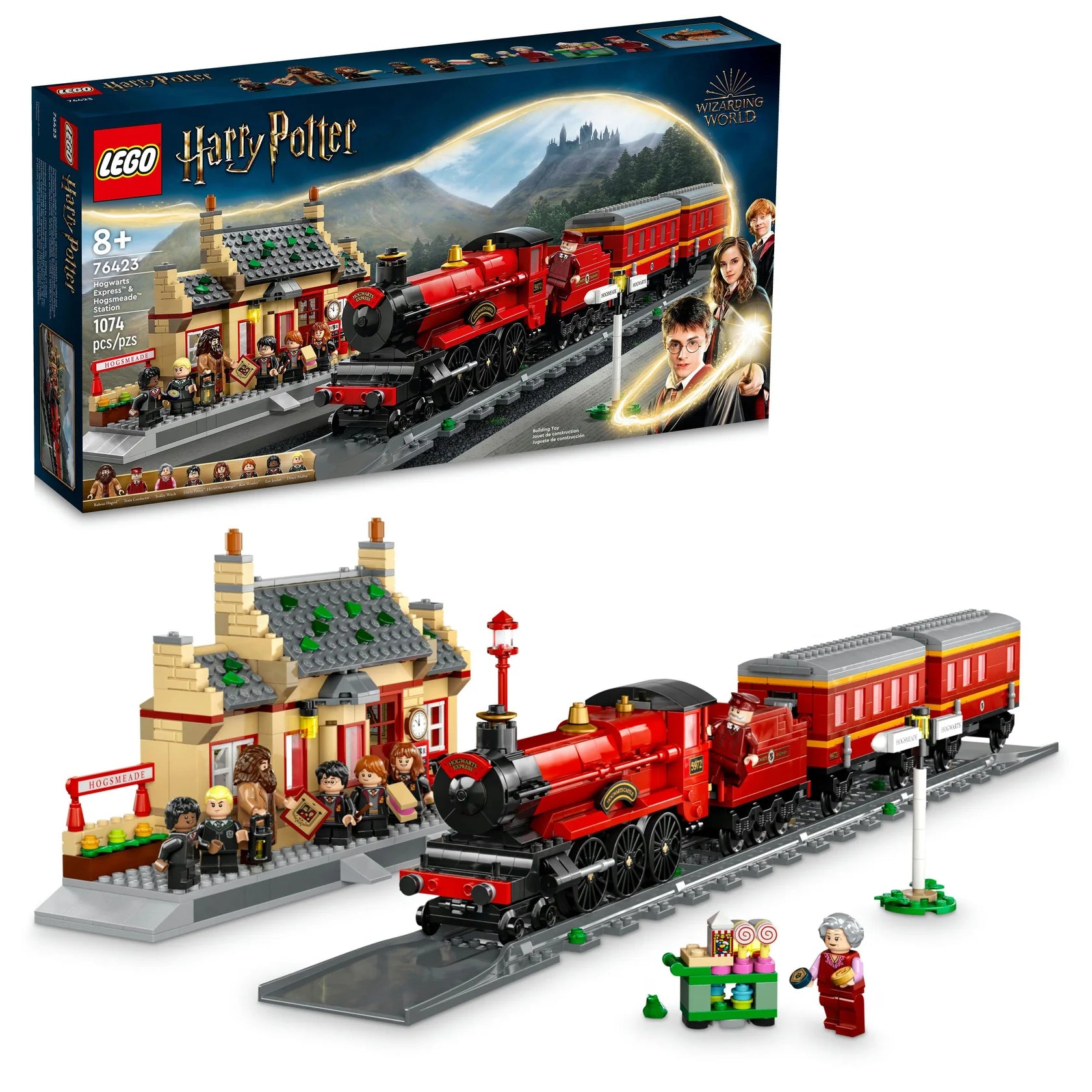 Lego: Harry Potter - Hogwarts™ Express & Hogsmeade Station Figure ...