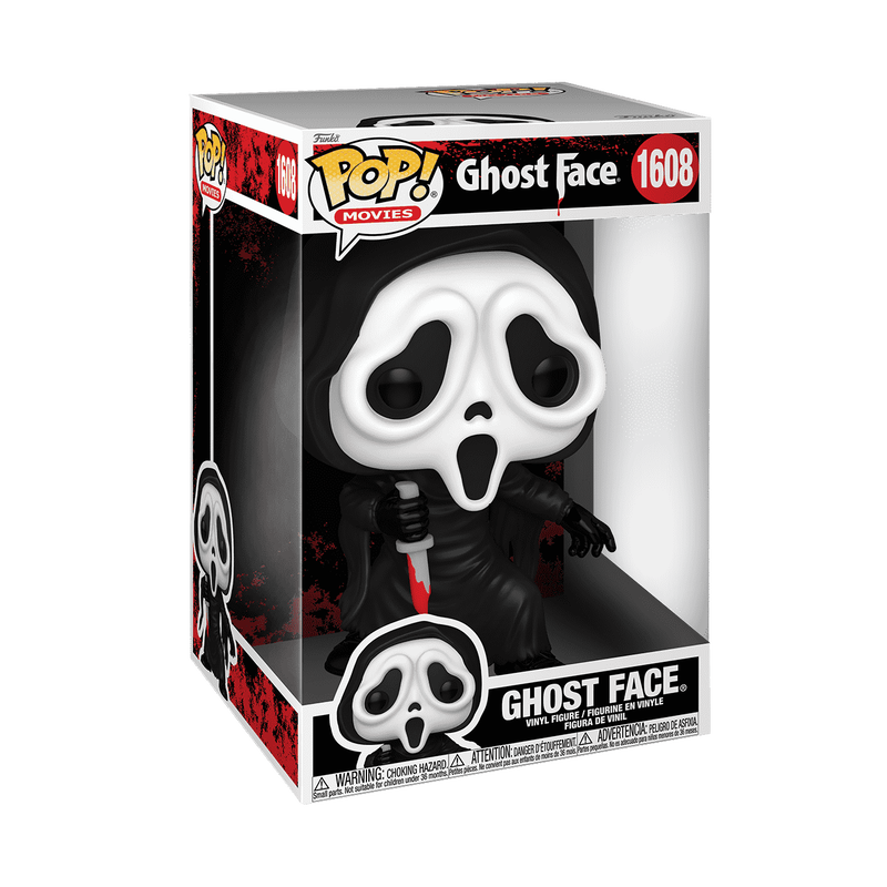 Funko POP! Movies: Scream - Jumbo Ghost Face 10" Vinyl Figure ...