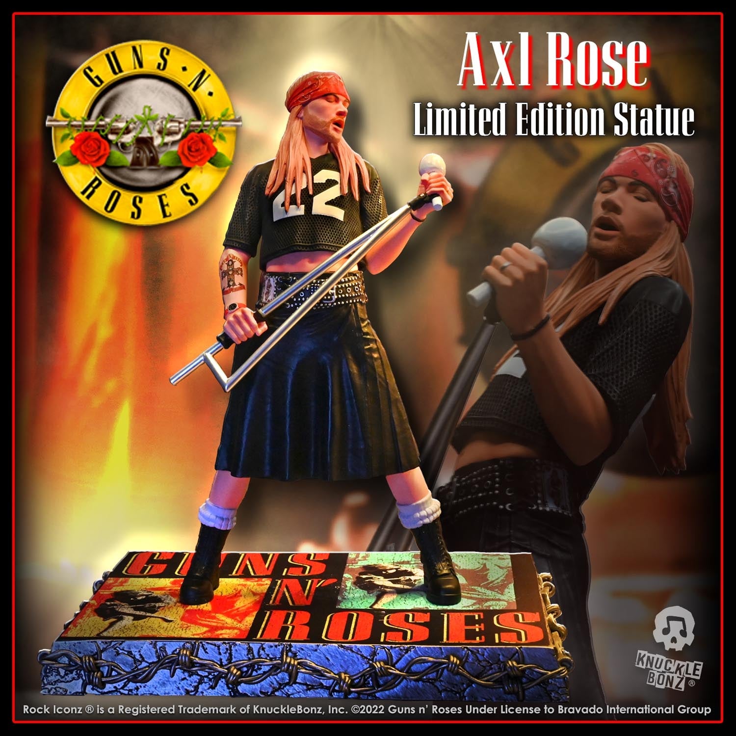 Guns N' Roses - Axl Rose II Statue – Kryptonite Character Store
