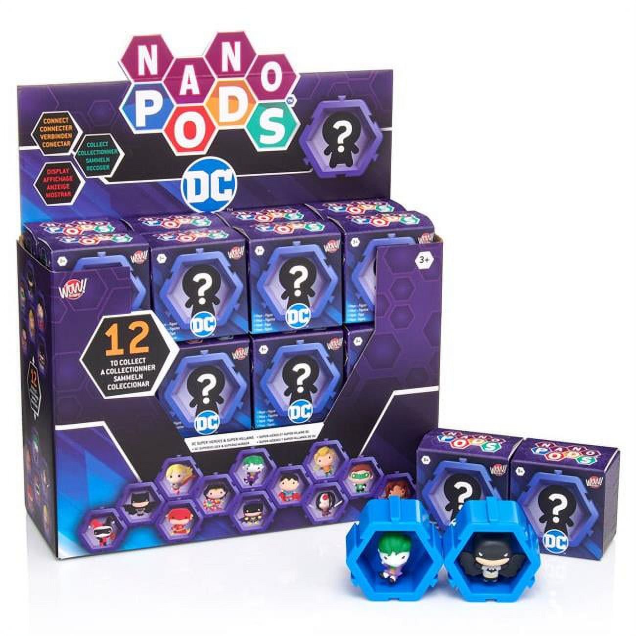 UPD Inc. DC - Nano Pods Mattel DDC Single Random Surprise Figure ...