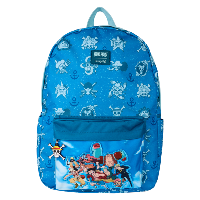 Loungefly One Piece - All-Over Print Nylon Full Size Backpack ...