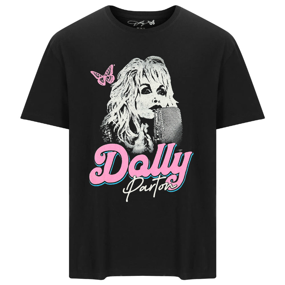 Dolly Parton - Dolly Plus Size Graphic Black T-Shirt – Kryptonite ...