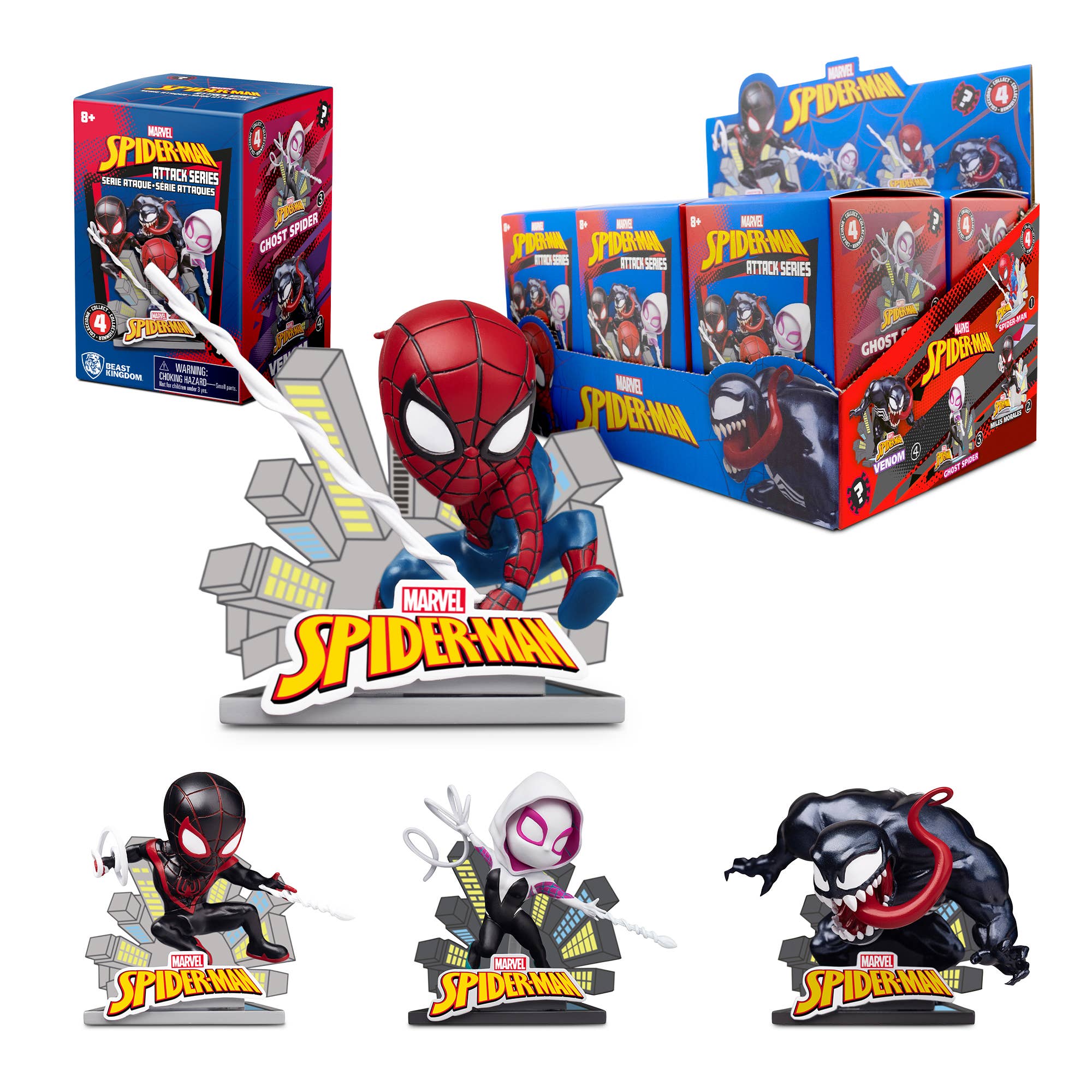 Marvel Spider-Man Attack Series Hero Box - Blind Box – Kryptonite ...