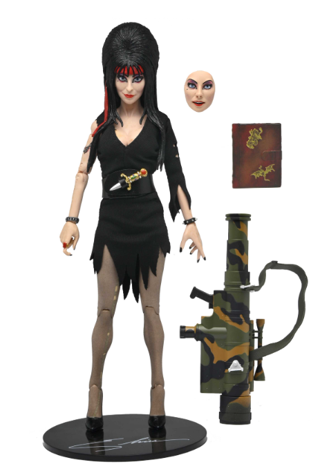 Elvira – Commando Elvira 8" Clothed Action Figure – Kryptonite ...