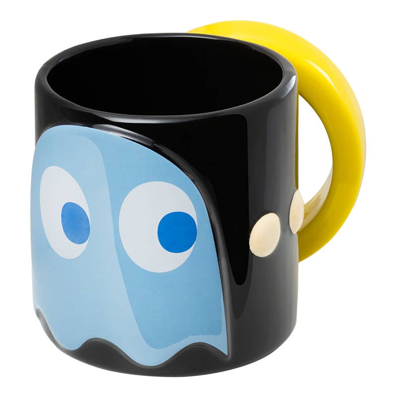 Paladone Pac Man Shaped Mug – Kryptonite Character Store