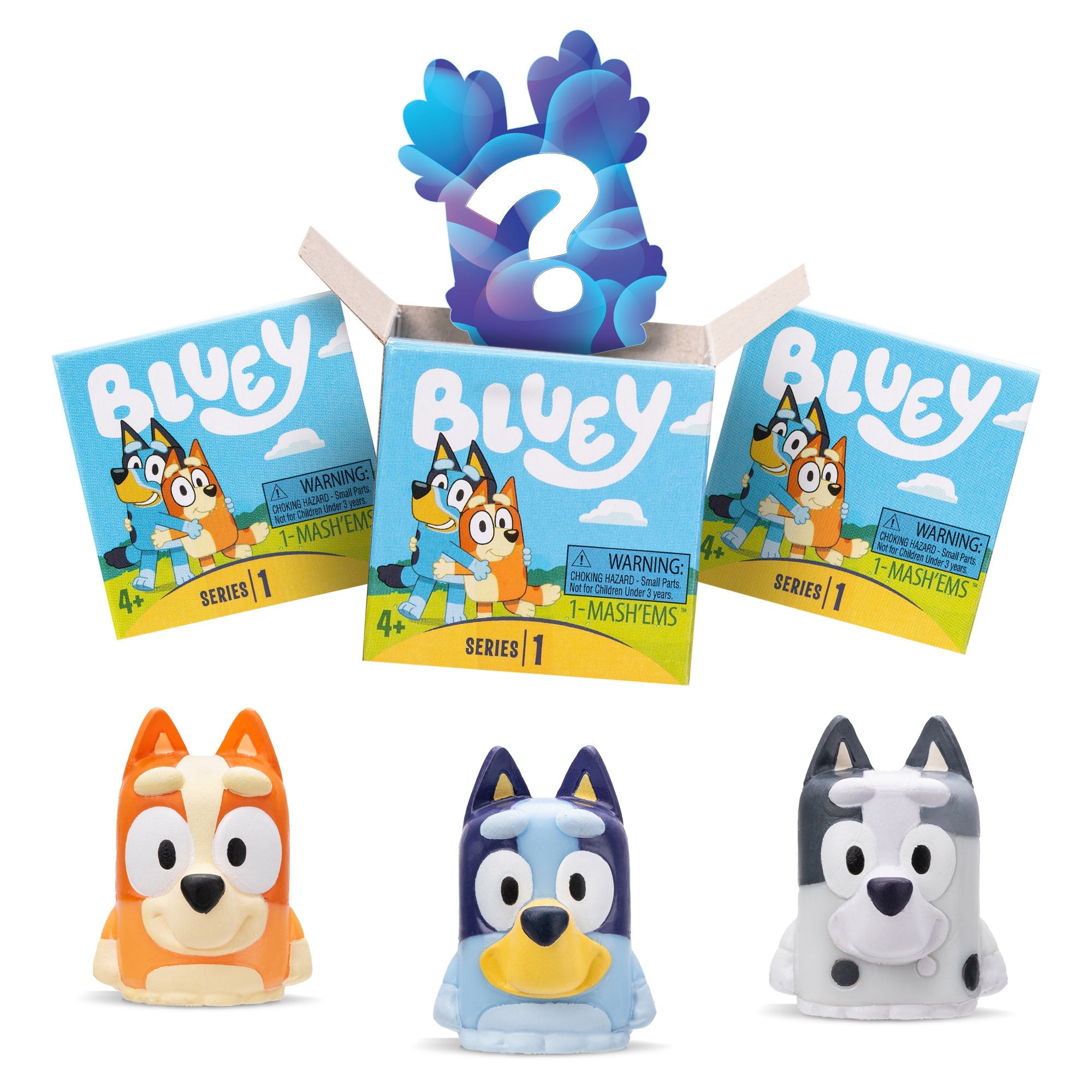 UPD Inc. Bluey - Mash'ems Bluey Characters Single Random Blind Box ...