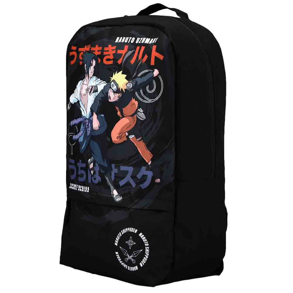 Naruto: Shippuden - Naruto & Sasuke Print Laptop Backpack – Kryptonite ...
