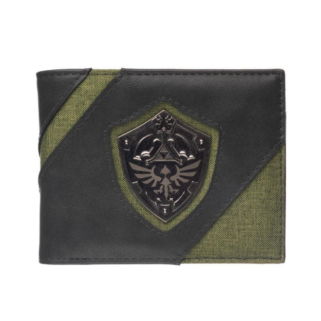 The Legend of Zelda - Shield Bifold Wallet – Kryptonite Character Store