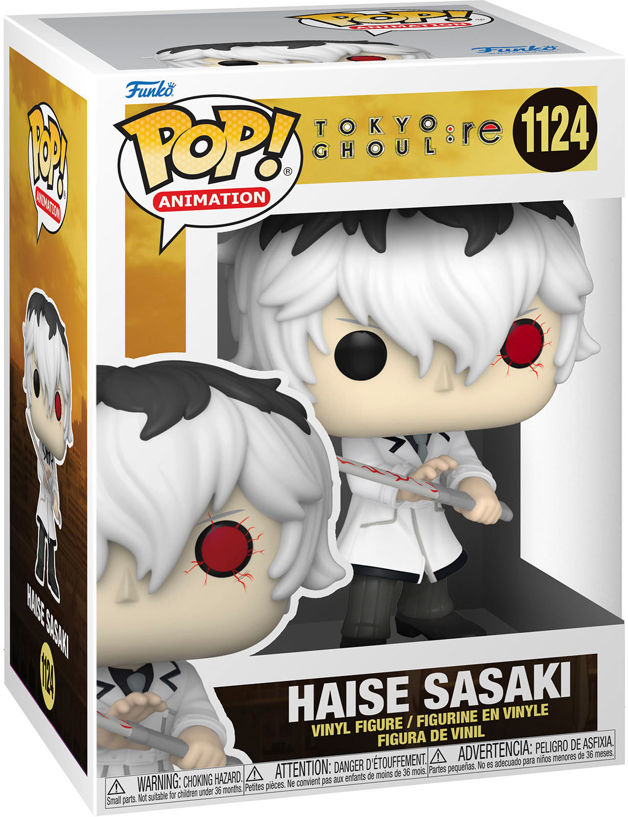 Funko POP! Animation: Tokyo Ghoul: re - Haise Sasaki – Kryptonite ...