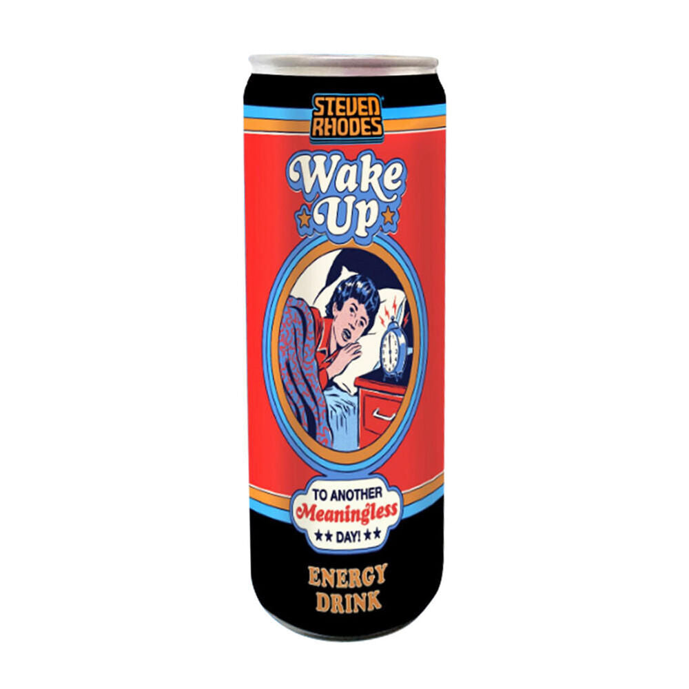 Steven Rhodes Wake Up Energy Drink – Kryptonite Character Store